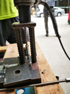 Tensile Pull-Out Test performed on Threaded Arc Stud - Fasten ...