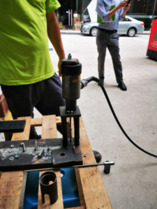 Tensile Pull-Out Test performed on Threaded Arc Stud - Fasten ...